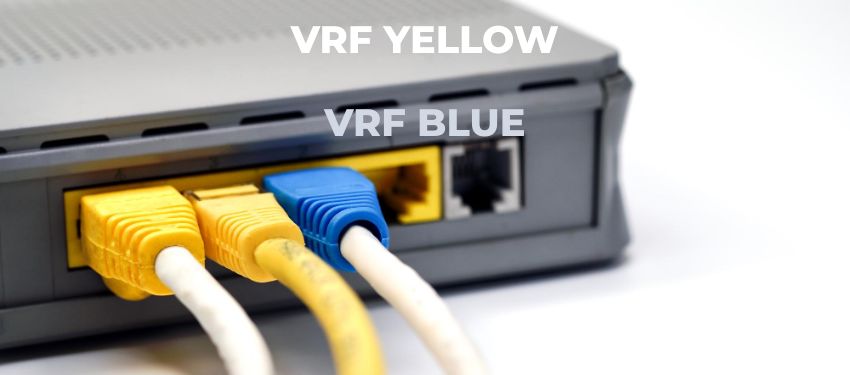 VRF lite Configuration Cisco