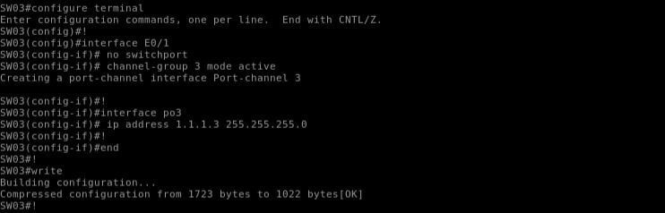 Cisco Port-Channel Configuration | EtherChannel