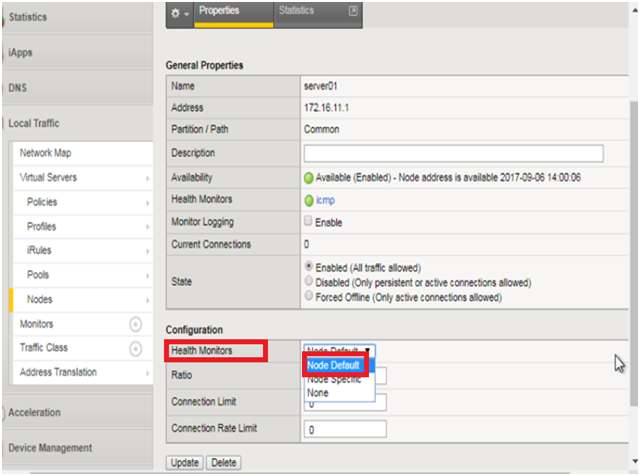 Implementing & Configuring Health Monitors in F5