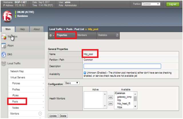 Implementing & Configuring Health Monitors in F5