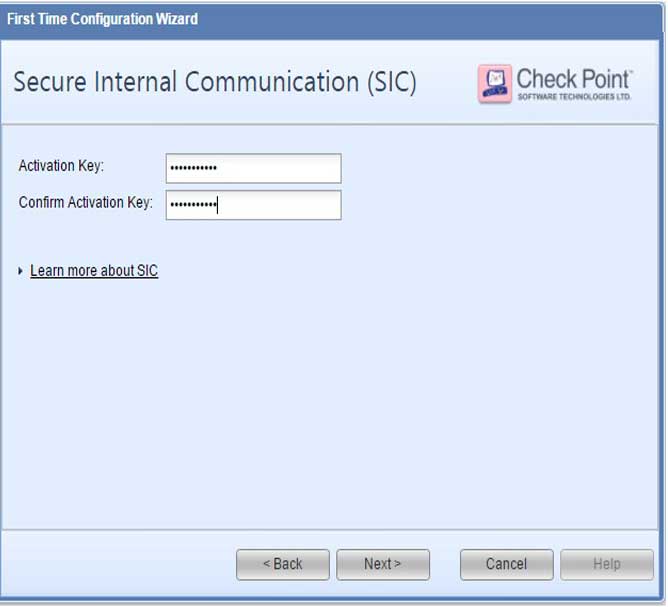 Configuring Security Management Server in Check Point
