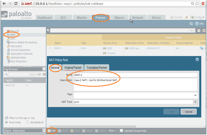Palo Alto Static Nat Configuration with LAN - DMZ App Zone