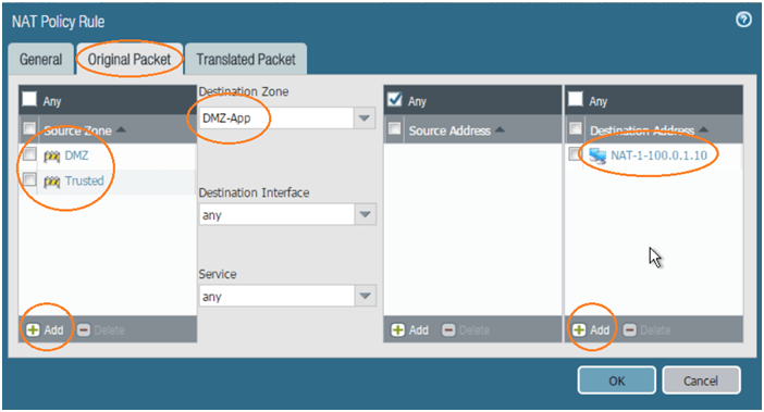 Palo Alto Static Nat Configuration with LAN - DMZ App Zone